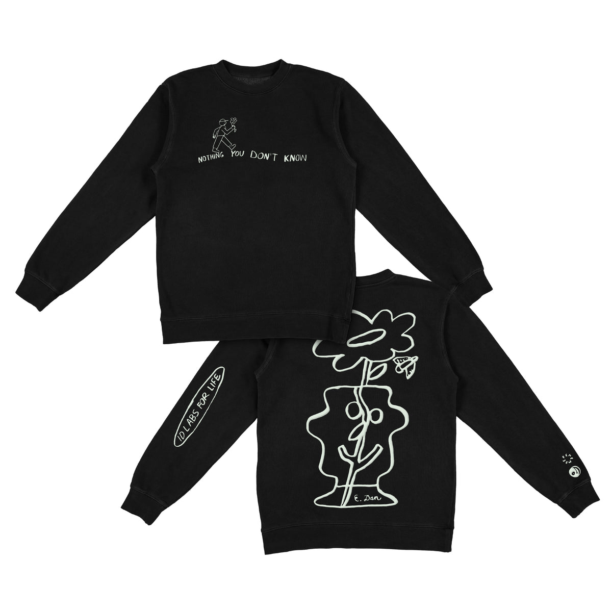 ID Labs NYDK Charcoal Crewneck – Taylor Gang Merchandise